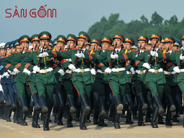 Quà tặng gốm sứ Bát Tràng mừng ngày 22/12 - Ngày Quân Đội Nhân Dân Việt Nam